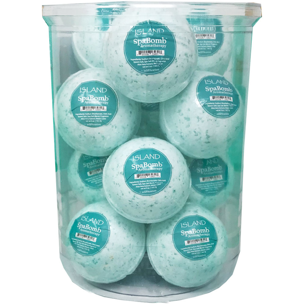 SpaBomb Aromatherapy – 5oz “Island” – inSPAration.com